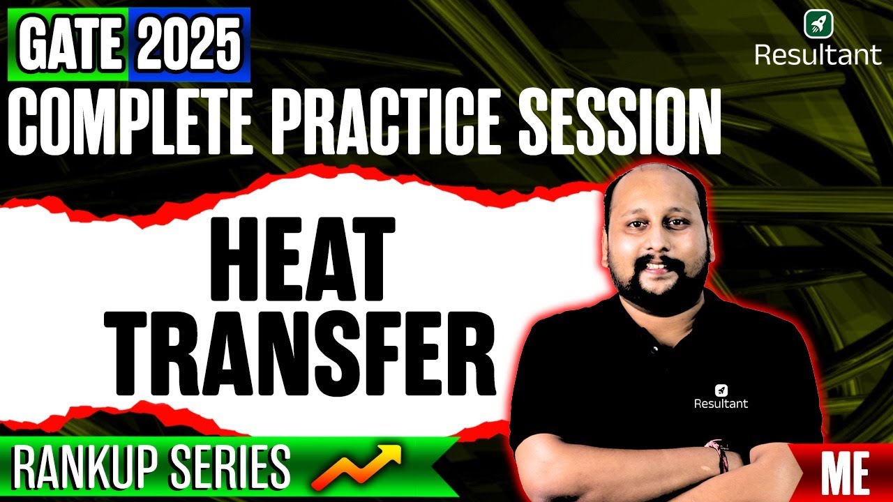 GATE 2025: Heat Transfer Practice Questions ️ | Top Heat Transfer Questions For Mechanical Engg🔥 ...