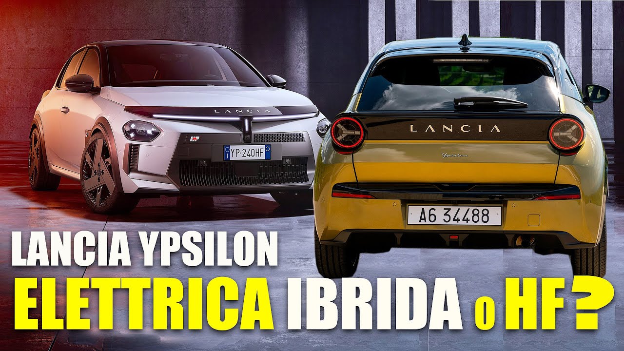 Lancia Ypsilon: Elettrica, ibrida o HF? - YouTube