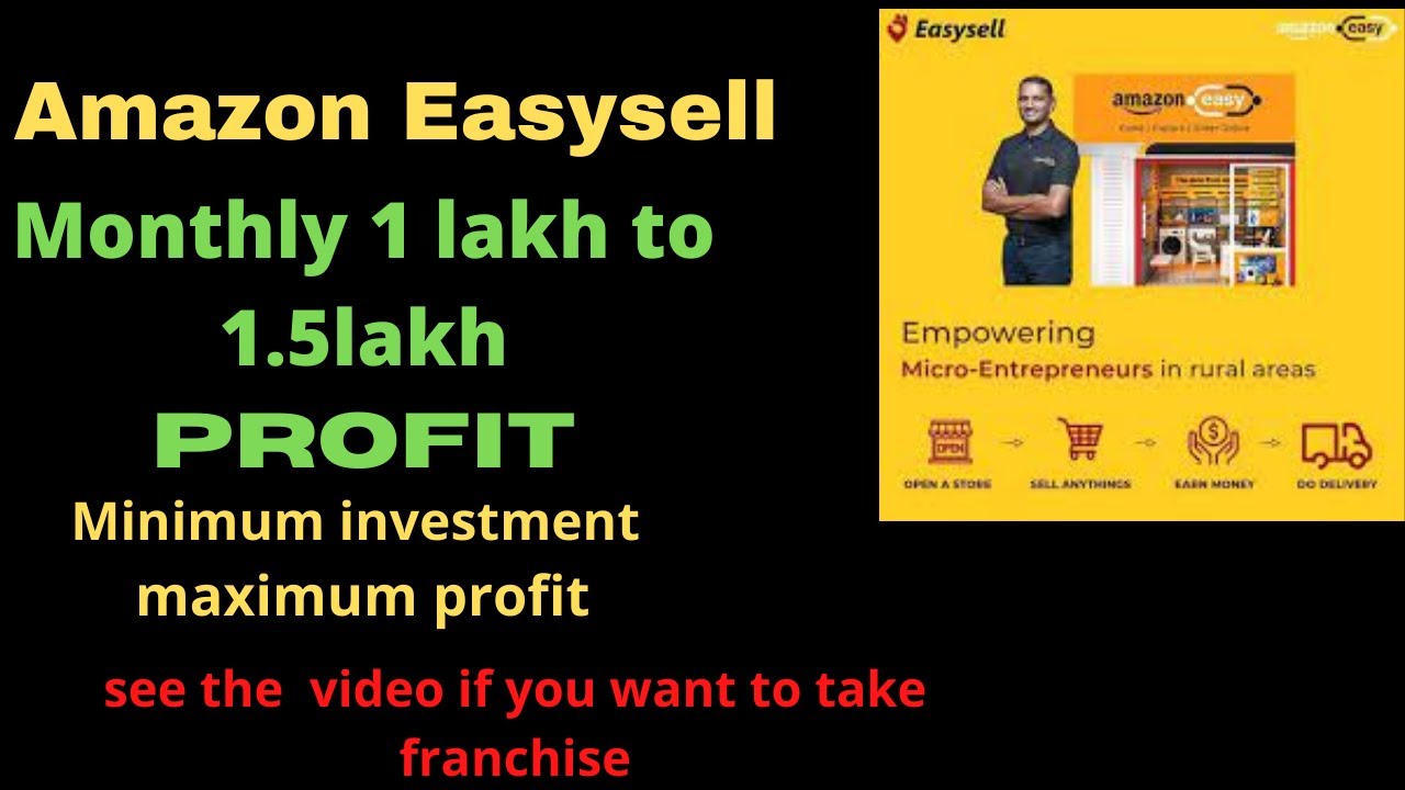 Amazon Easysell | how to take amazon Easysell franchise | Monthly 1 ...