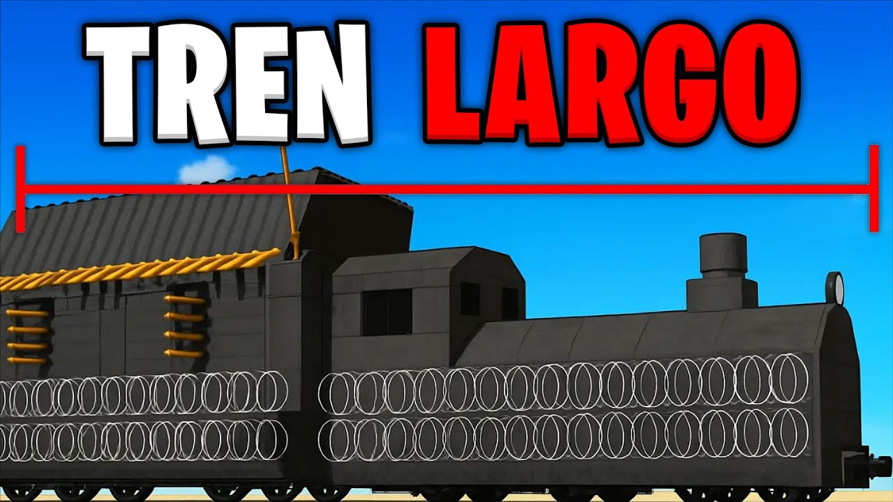 Construí el TREN Más LARGO de Rieles Muertos Con @LeoXter - YouTube