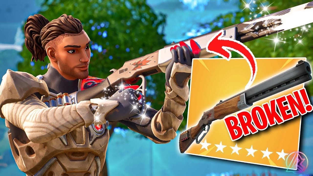 I love this gun in Fortnite (Explosive Repeater Rifle) - YouTube