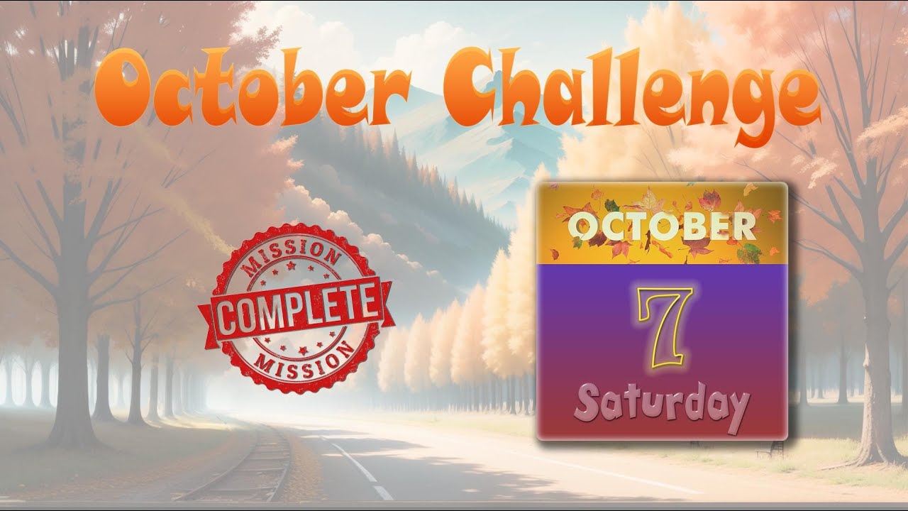 Weekday Calendar Puzzle 7th October (Sat) - YouTube