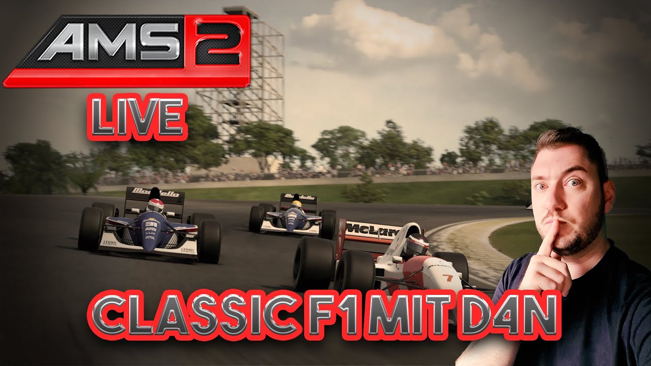AMS2 Live - Classic F1 mit D4N - YouTube