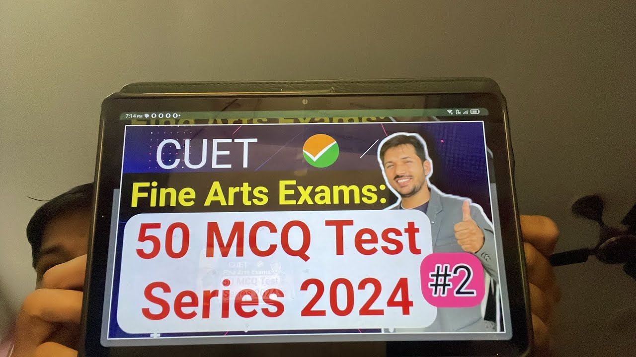 CUET Fine Art 50 Questions Test Series - 2 - YouTube