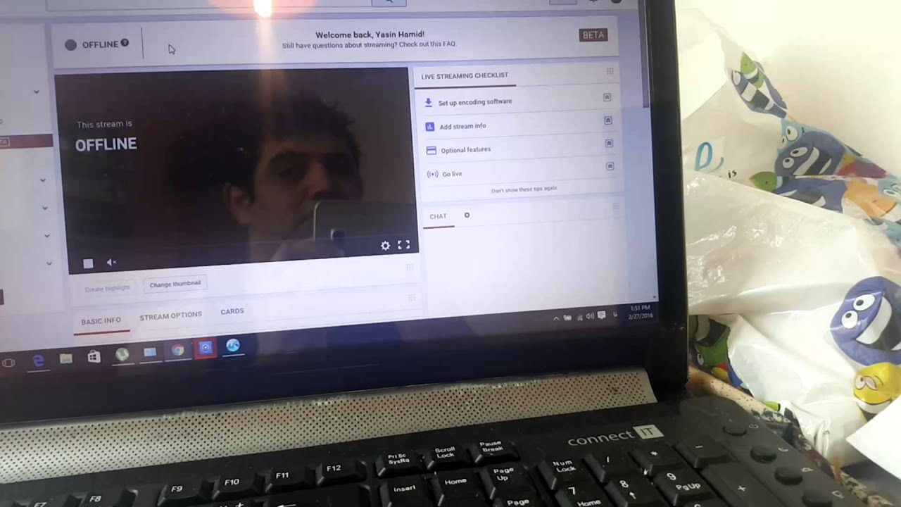 Yasin Hamid's live broadcast - Sat Feb 27 13:50:55 CET 2016 - YouTube