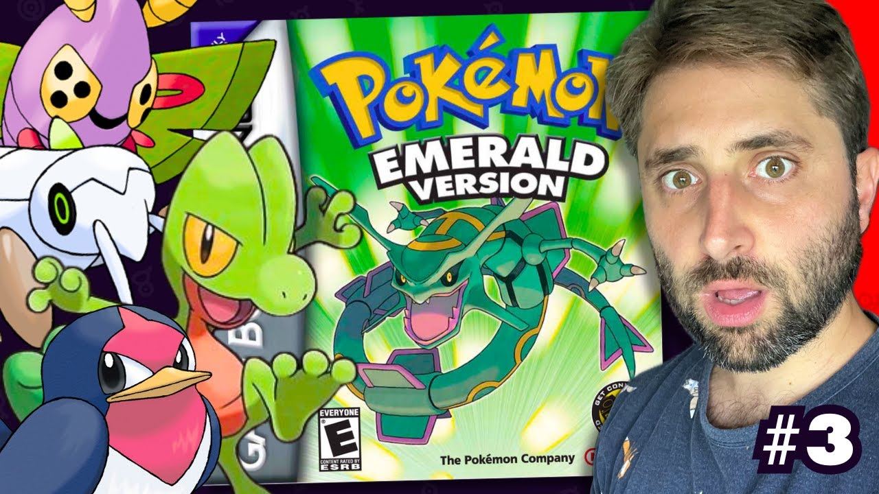 SoulSilverArt Plays Pokemon EMERALD for the First Time! Part 3 - YouTube
