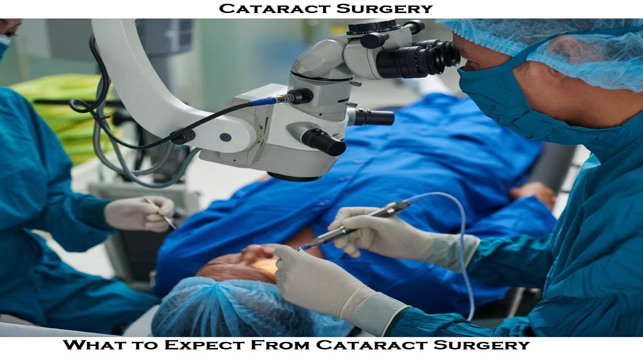 What to Expect From Cataract Surgery - YouTube