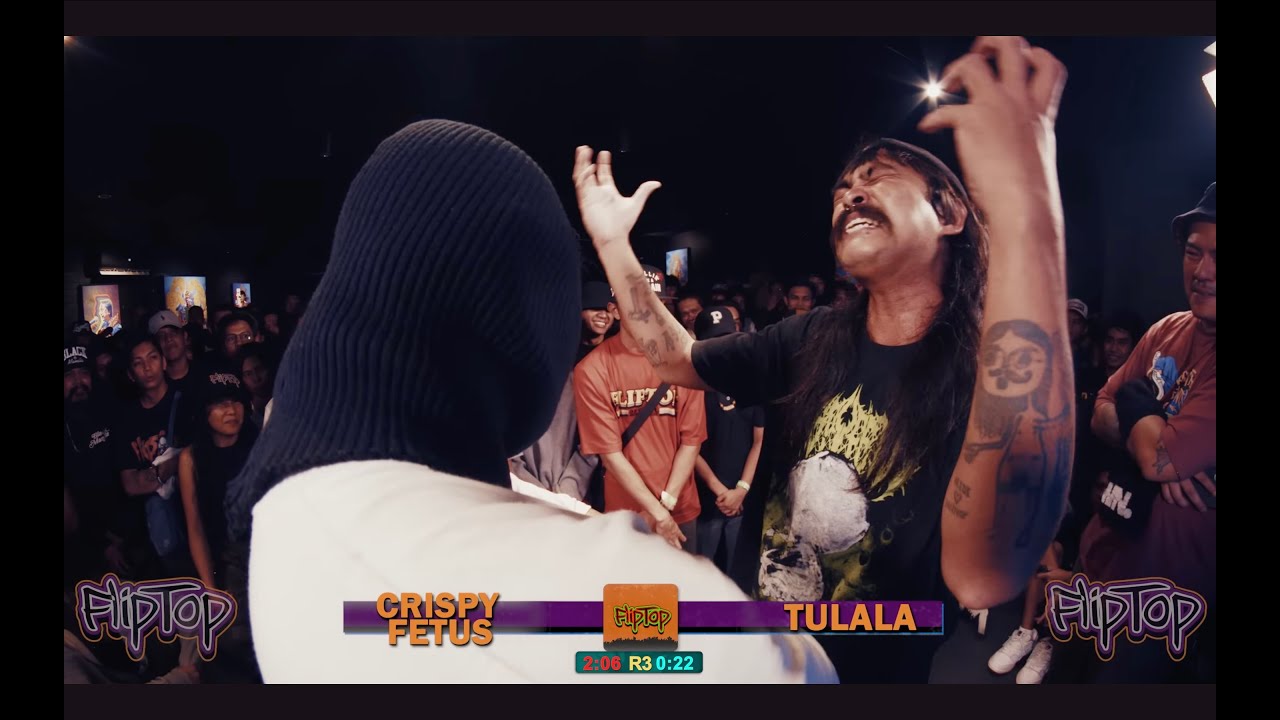 FlipTop - Tulala vs Crispy Fetus - YouTube
