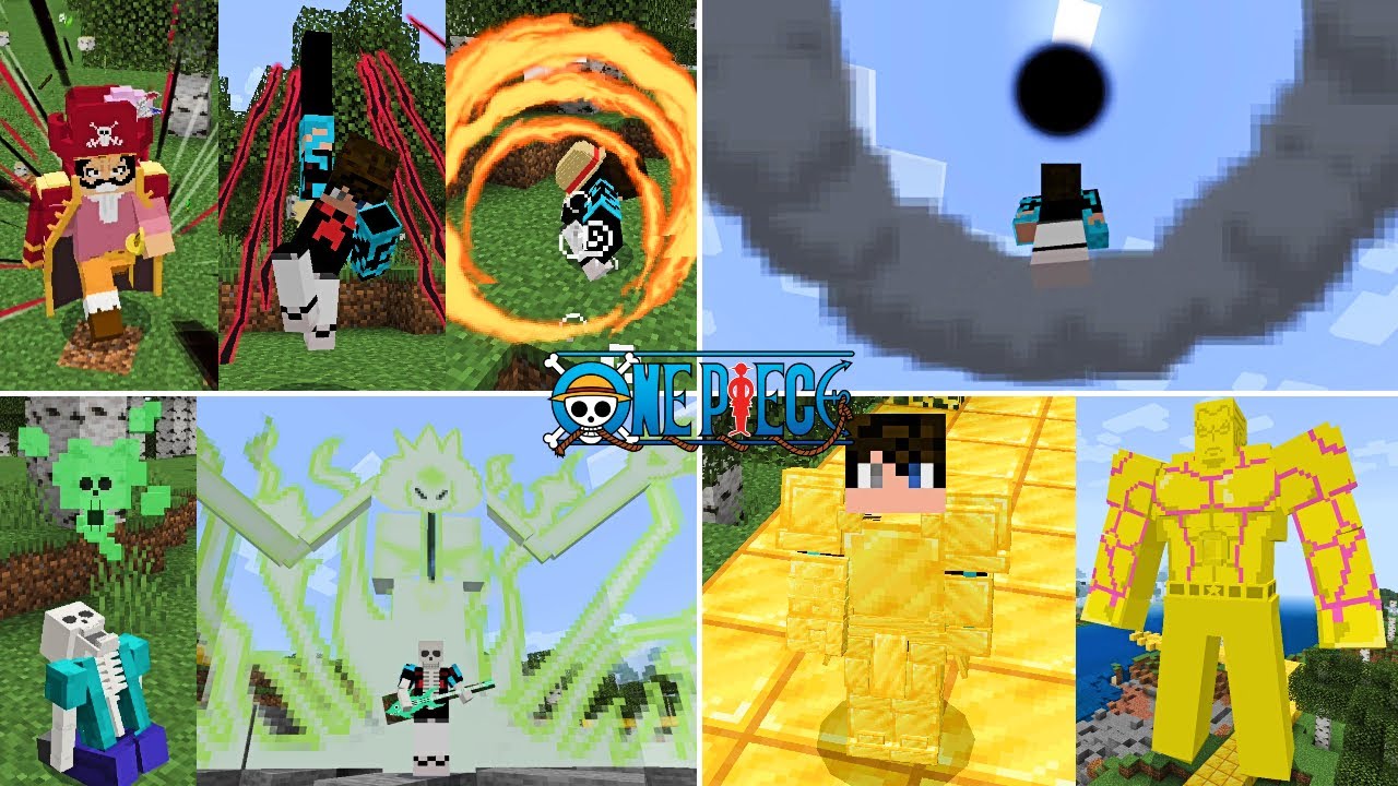 ACTUALIZACION del Mejor Addon de ONE PIECE para Minecraft PE || One ...