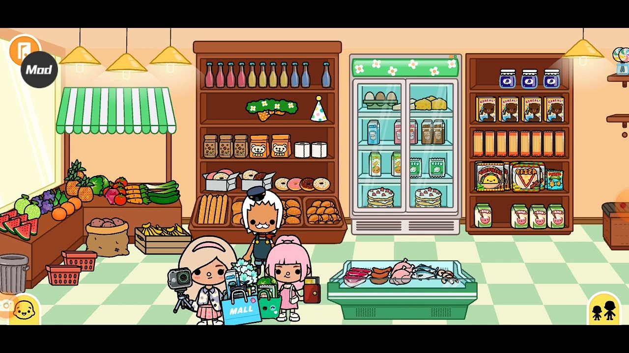 BAYA_MAYA♡ # Toca boca #tocastory #челендж# көк/сары # 2бөлім/2серия ...