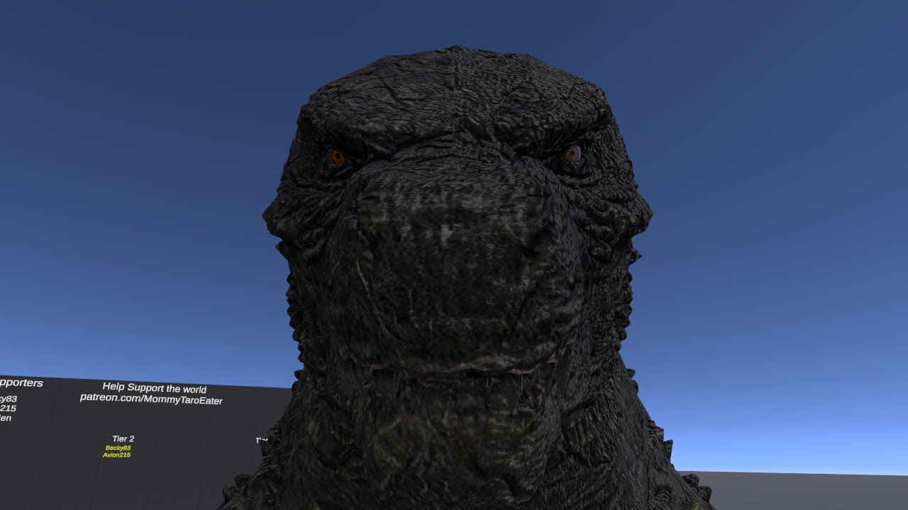 고질라 포효 소리 가지고 놀기 / playing with Godzilla roar (VRchat) - YouTube