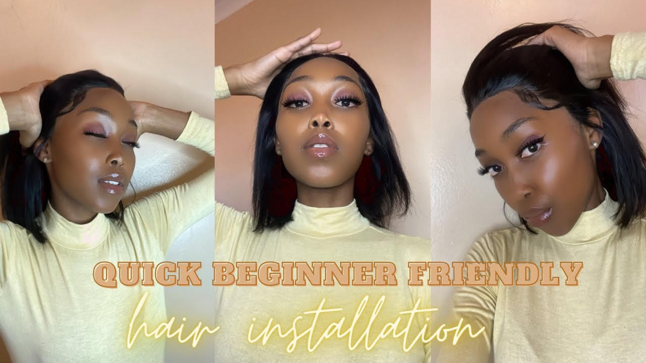 It’s giving summer ready||Installing my hair for the first time ...