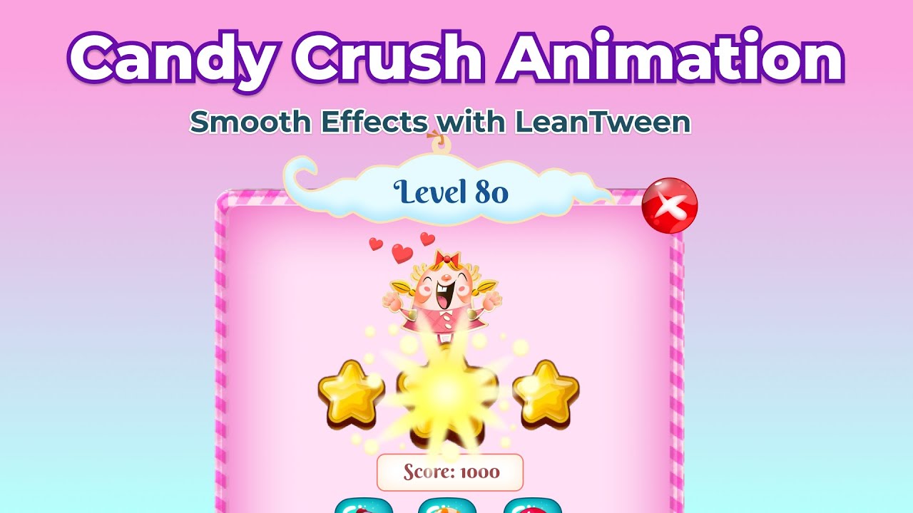 Unity Leantween Particle Effects Level Completion Animation Tutorial 3726