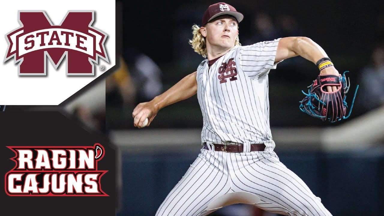 Louisiana vs Mississippi State Baseball Highlights (CLOSE GAME) College ...