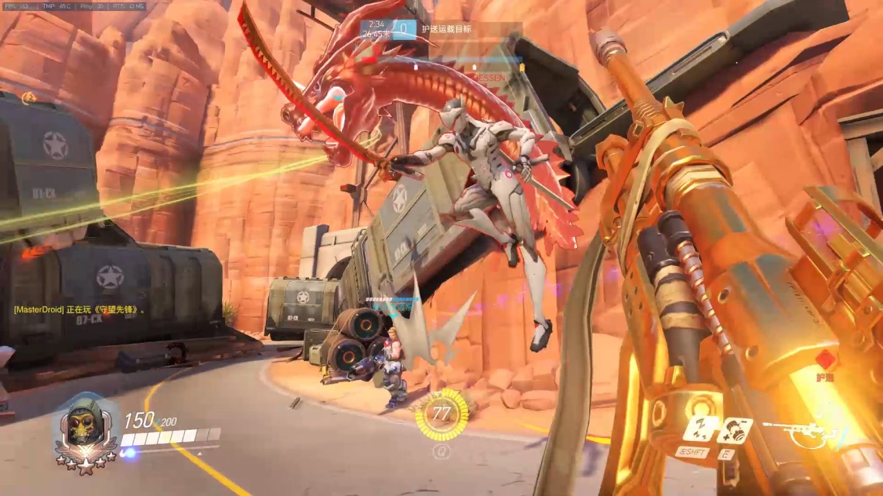 Ana sleep dart show | Overwatch MONTAGE - YouTube