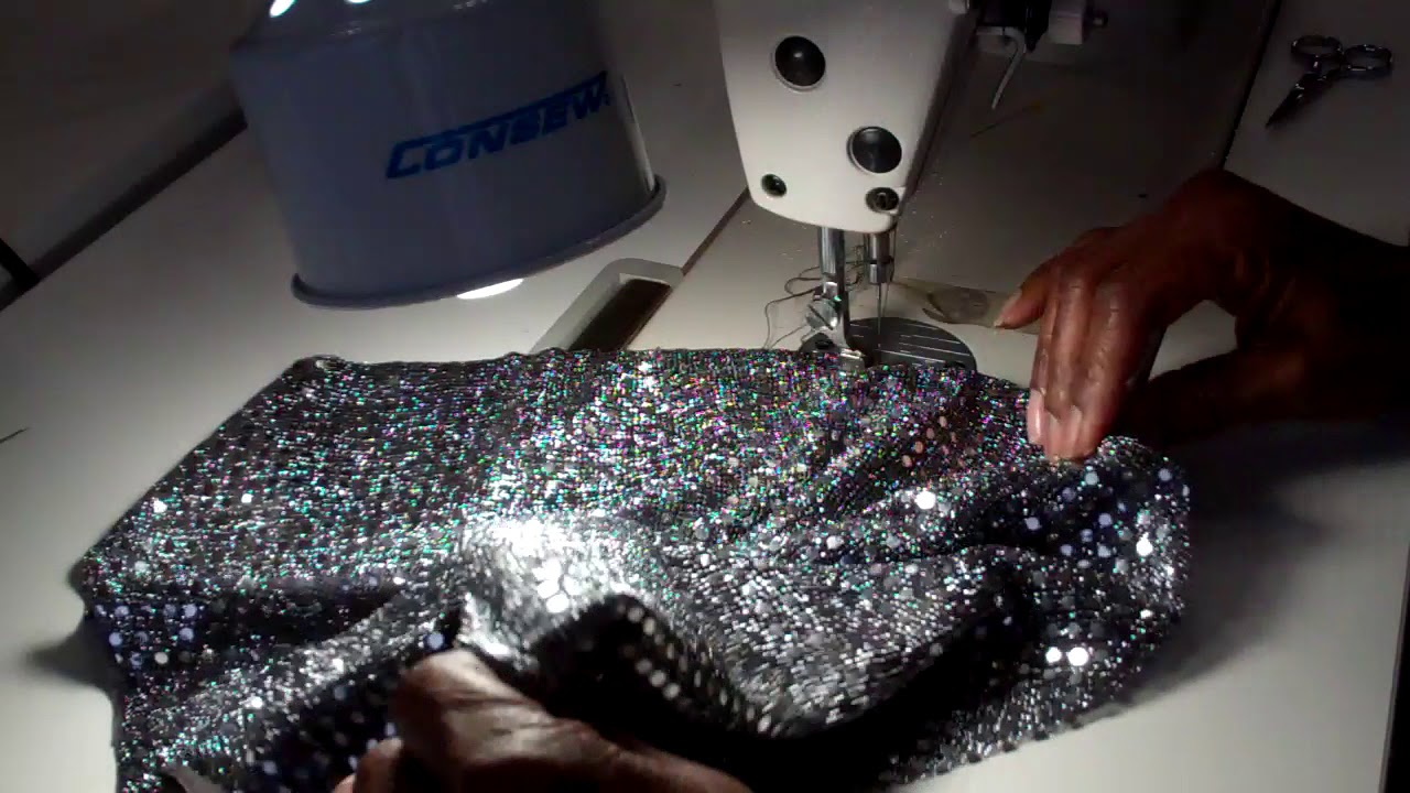 CREATE a Underlining for Sheer Fabrics - YouTube