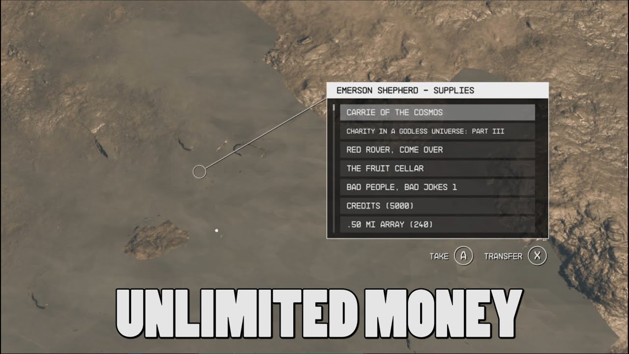 Unlimited money and resources glitch in Starfield - YouTube