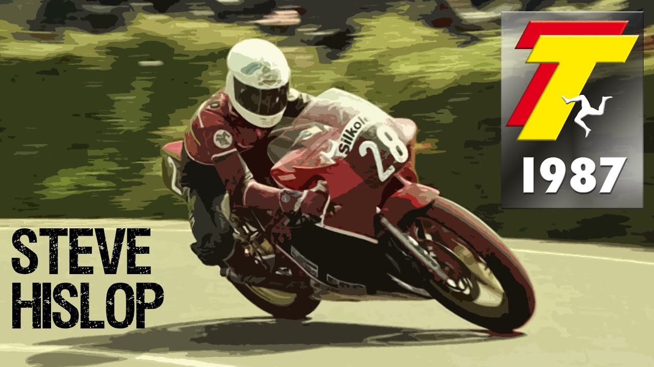 Steve Hislop's first Isle of Man TT Win | 1987 Formula 2 Race - YouTube