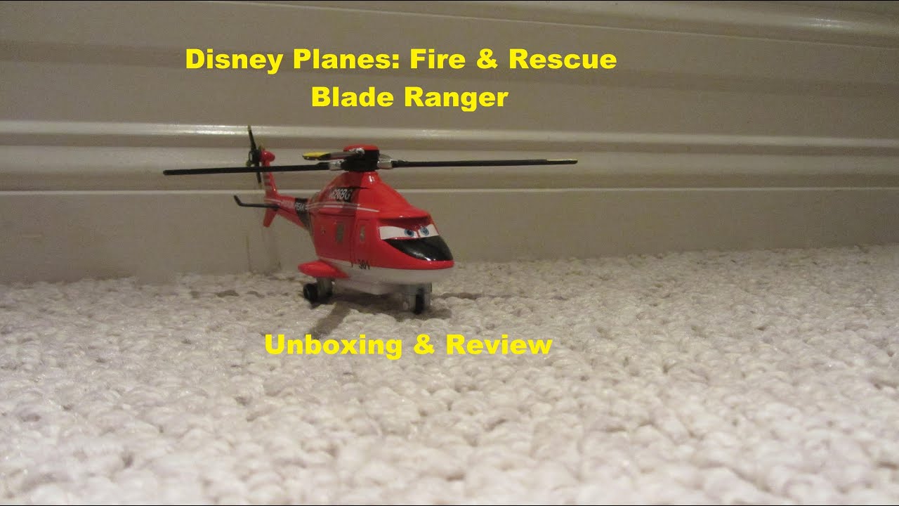 Disney Planes: Fire & Rescue Blade Ranger Unboxing/Review Mattel 1:55 ...