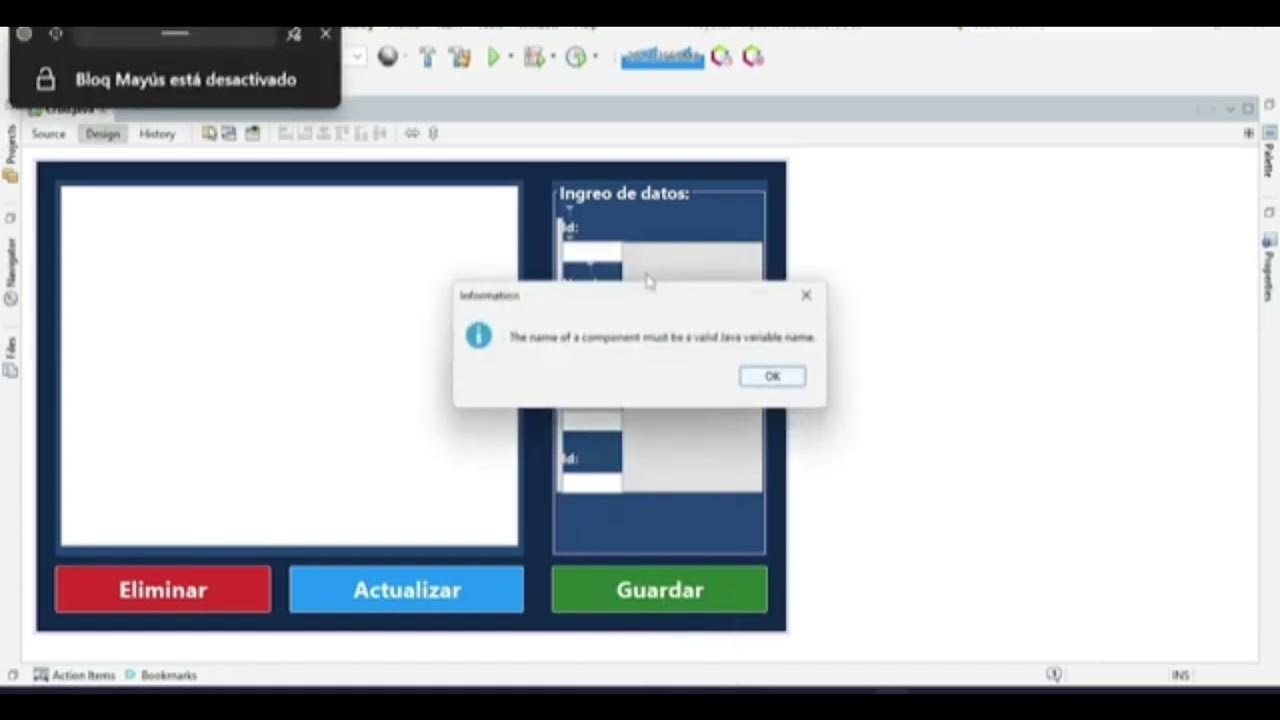 Crud java en Netbeans , parte 1 - YouTube