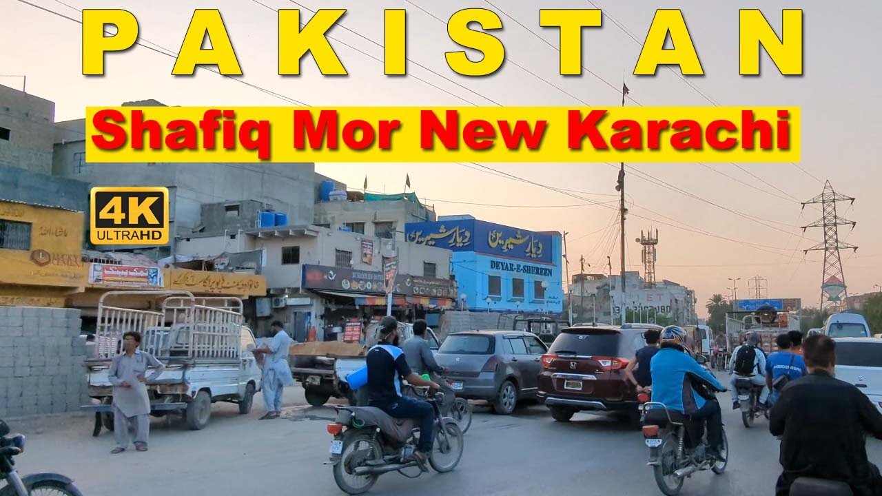 Shafiq Mor To 2-Minute Chowrangi Karachi Pakistan | Full Mooni Vlogs ...