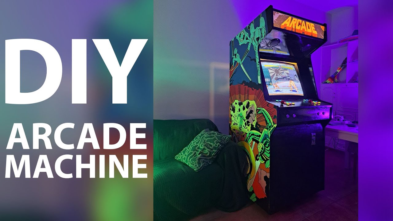 DIY Arcade Machine - YouTube