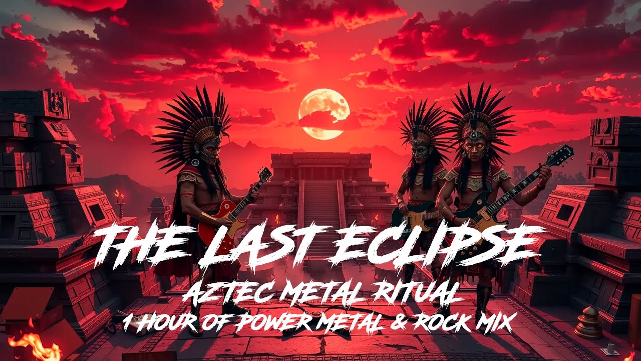 The Last Eclipse: 1 Hour of Power Metal & Rock Mix | Aztec Metal Ritual ...