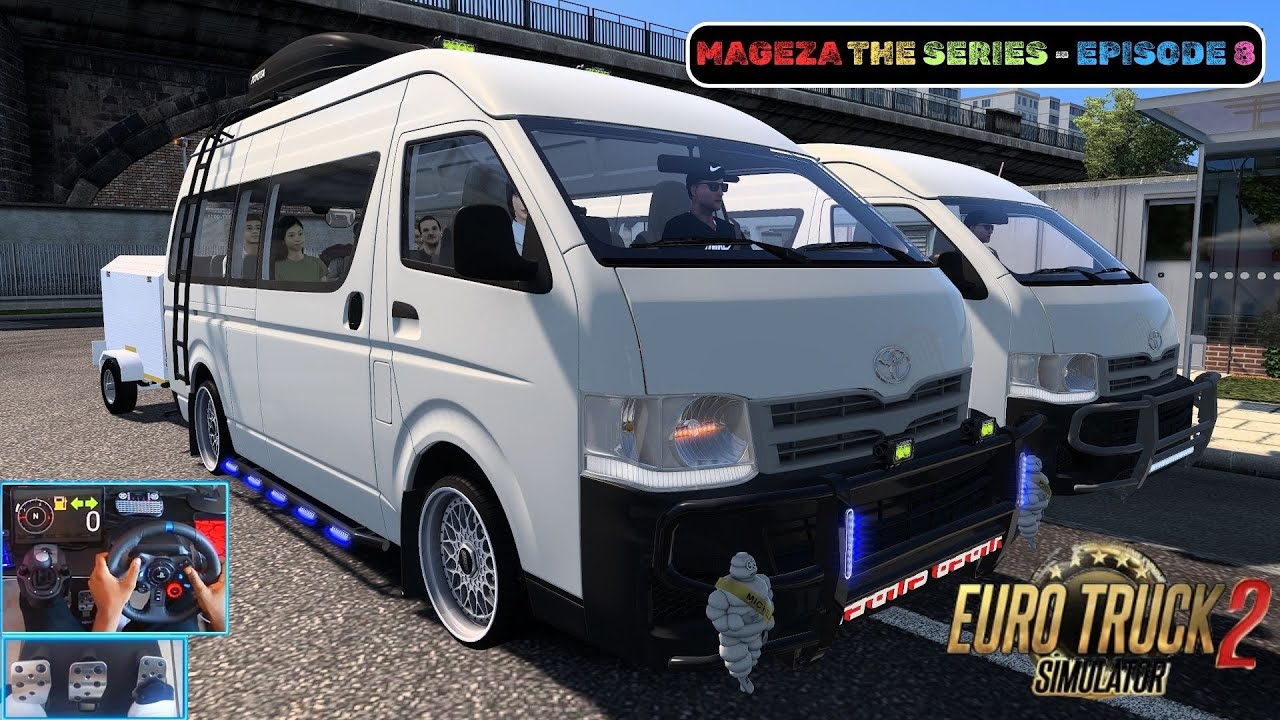 Mageza The Series Ep.8 | Toyota Quantum Taxi Convoy in Euro Truck ...