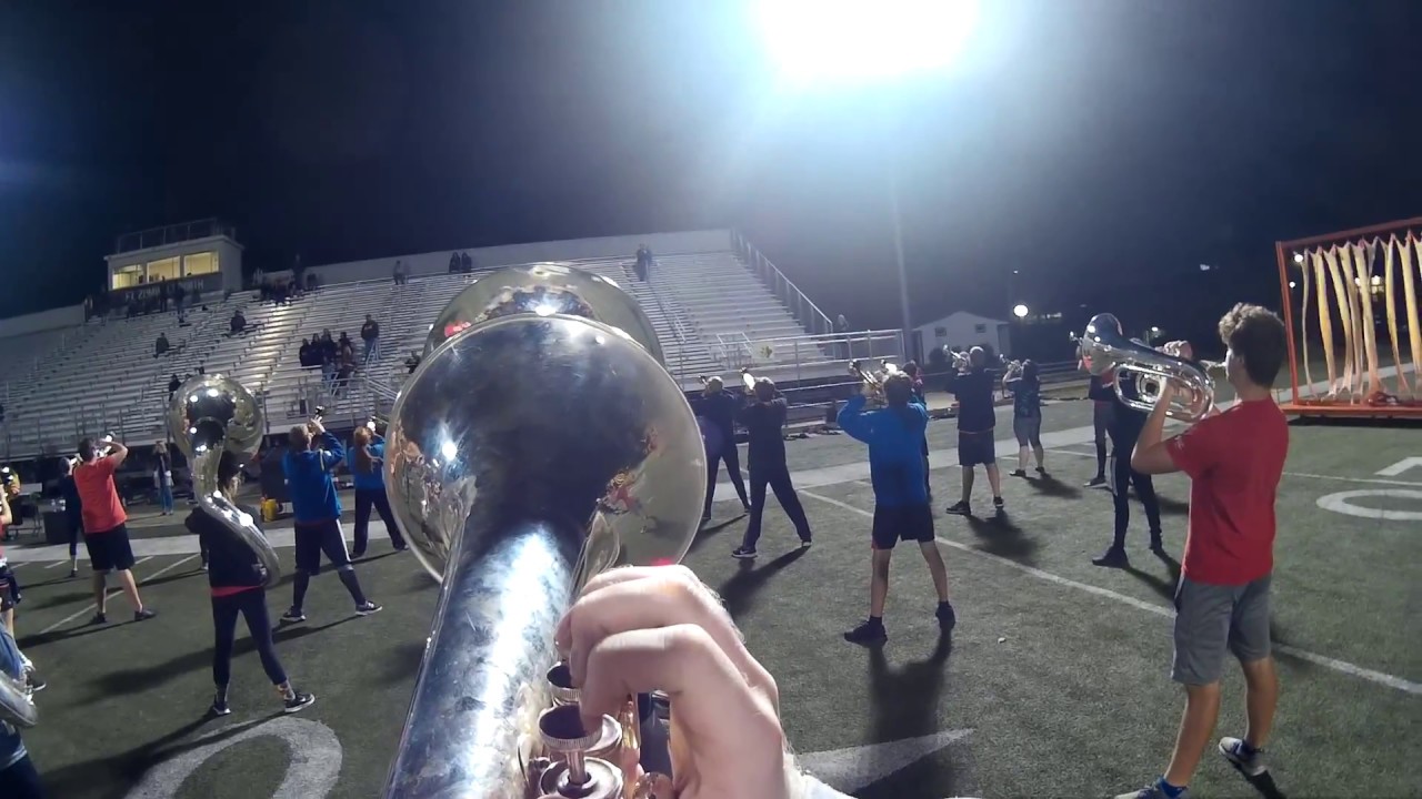 FZN Band 2018 Albino Baritone Cam - YouTube