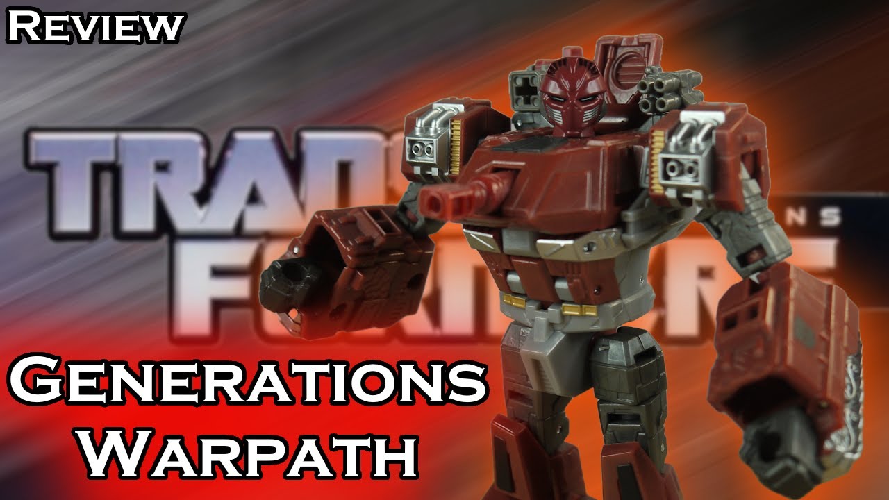 Transformers Generations Warpath Review - YouTube