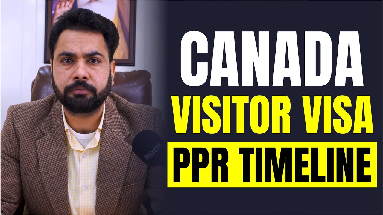 Canada Latest Update | Canada Tourist Visa PPR Processing Time | Canada ...