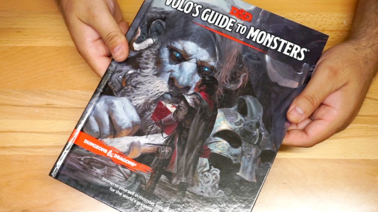 Volo's Guide to Monsters Dungeons & Dragons - YouTube