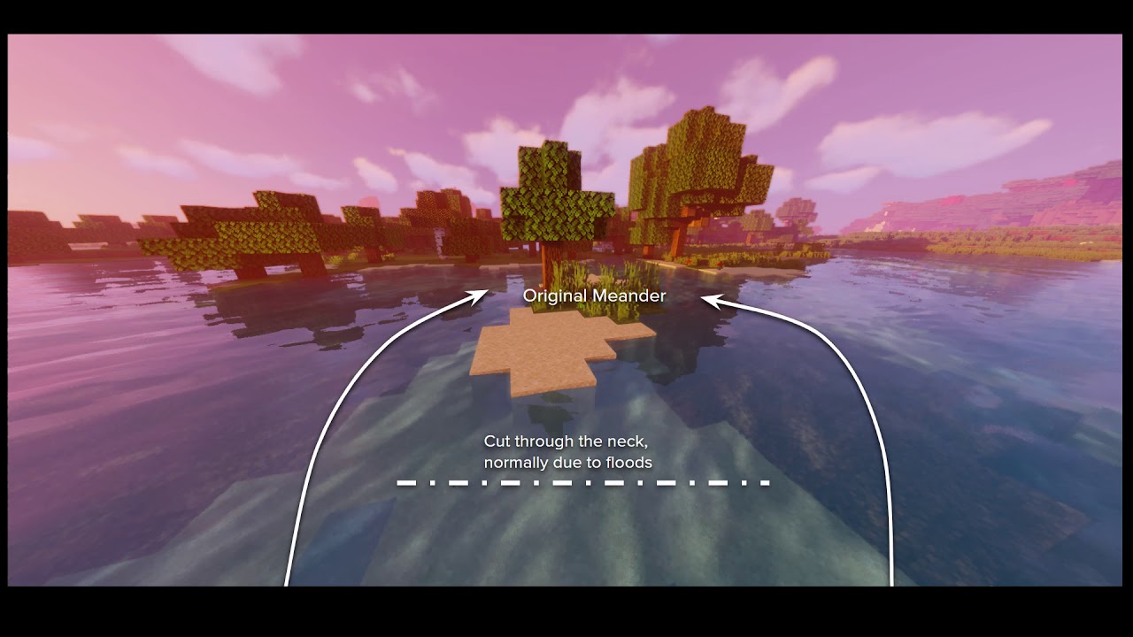 Meanders and Oxbow Lakes - YouTube