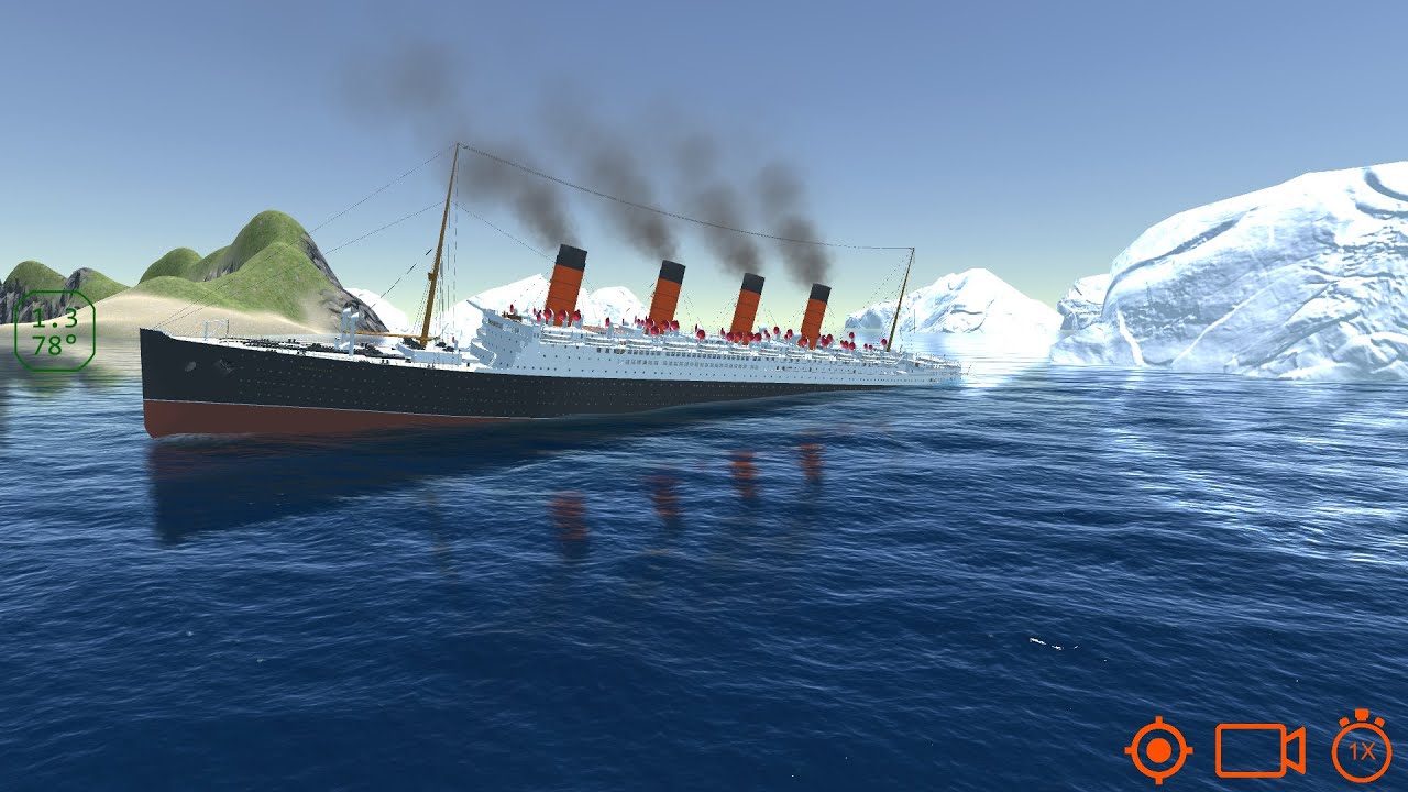 RMS Aquitania Sinking Stern First - Ship Handling Simulator - Ship ...