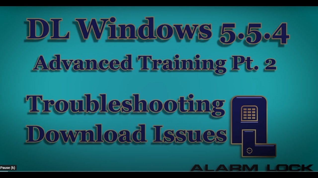 DL-Windows Advanced Training Course: 02 - Troubleshooting Download ...