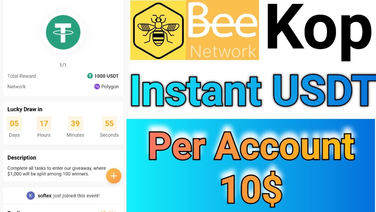 Bee Mining New Even | Per Account 10$ | Instant bee token | Bee mining ...