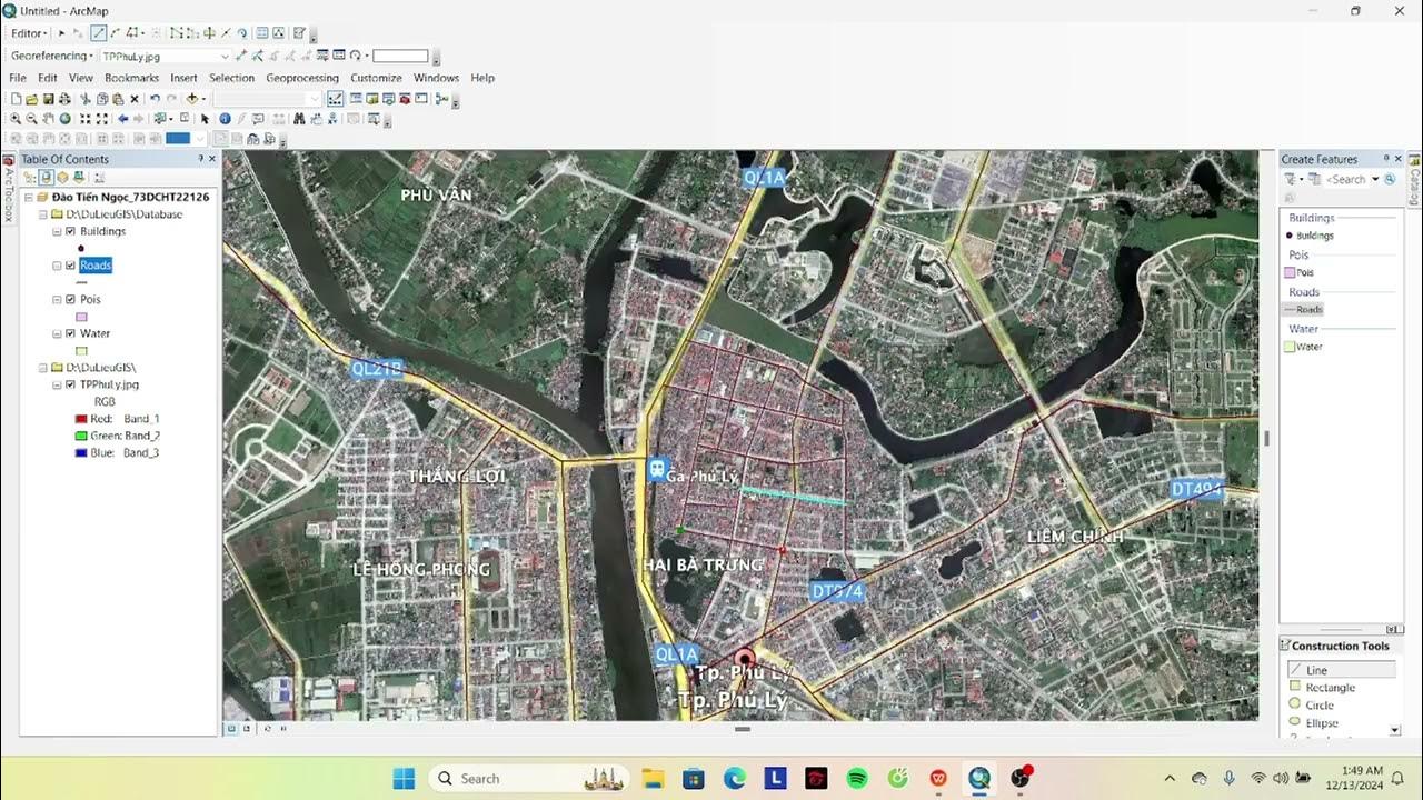 Đào Tiến Ngọc_73DCHT22126 Thực hành chương 4 GIS UTT - YouTube