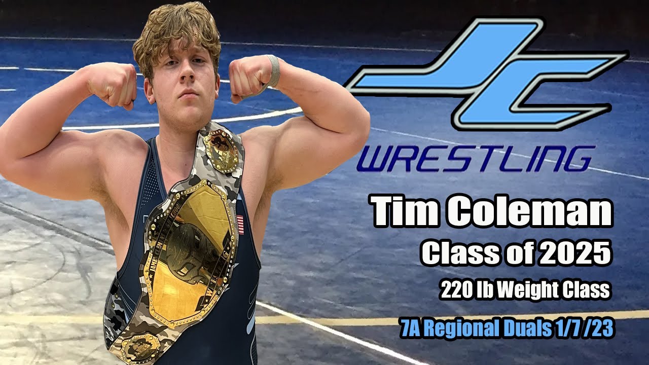 Tim Coleman 7A Region 4 Duals Highlights 1/7/23 - YouTube