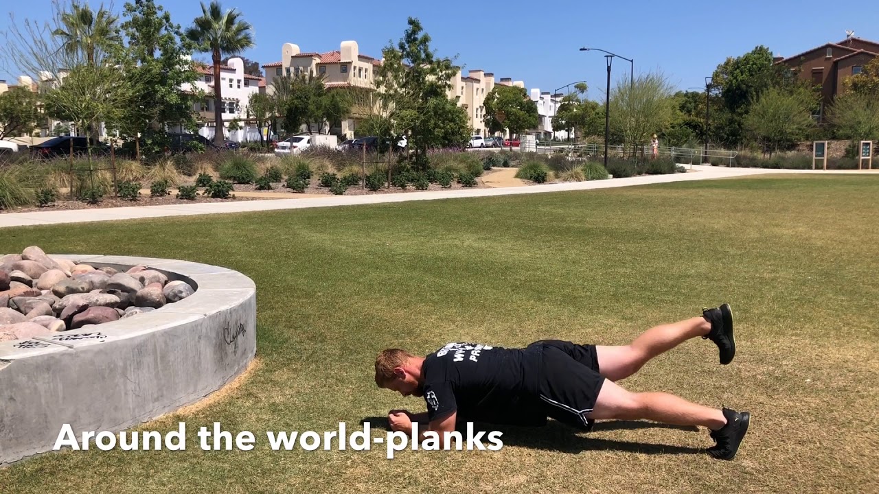 Around The World Plank - YouTube