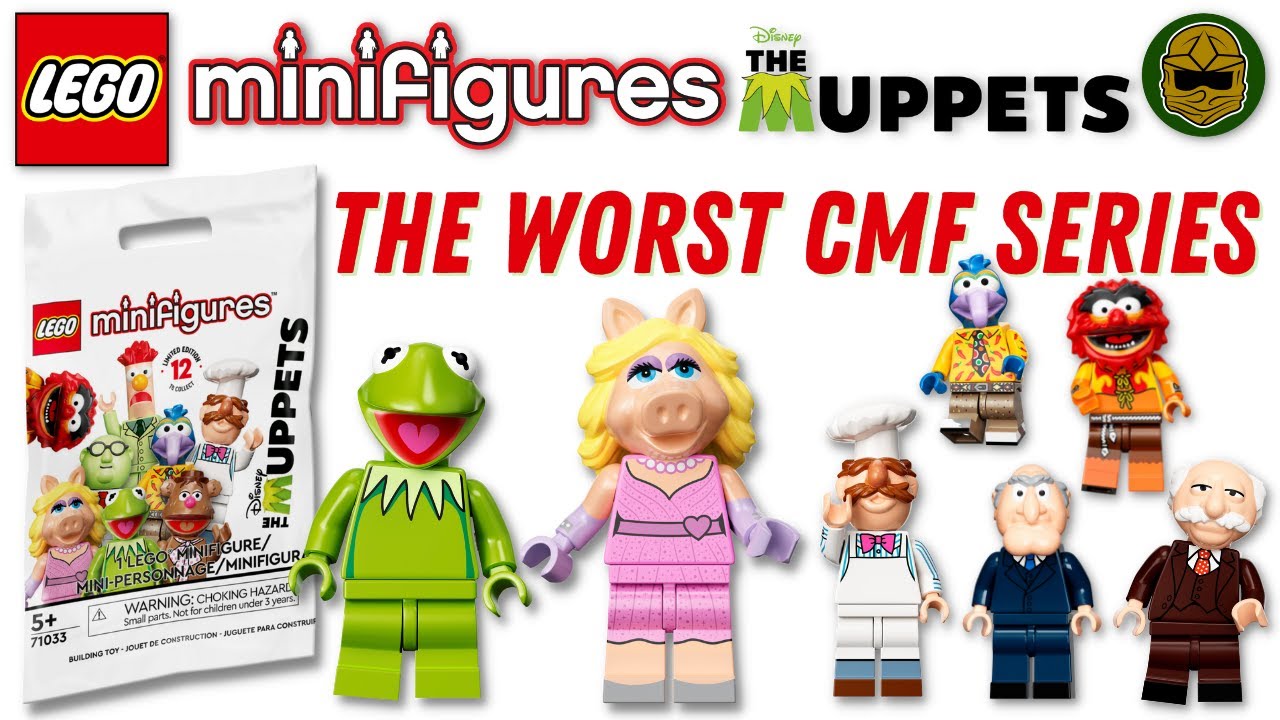 LEGO Muppets Minifigures Series Revealed: The Worst CMF Yet - YouTube
