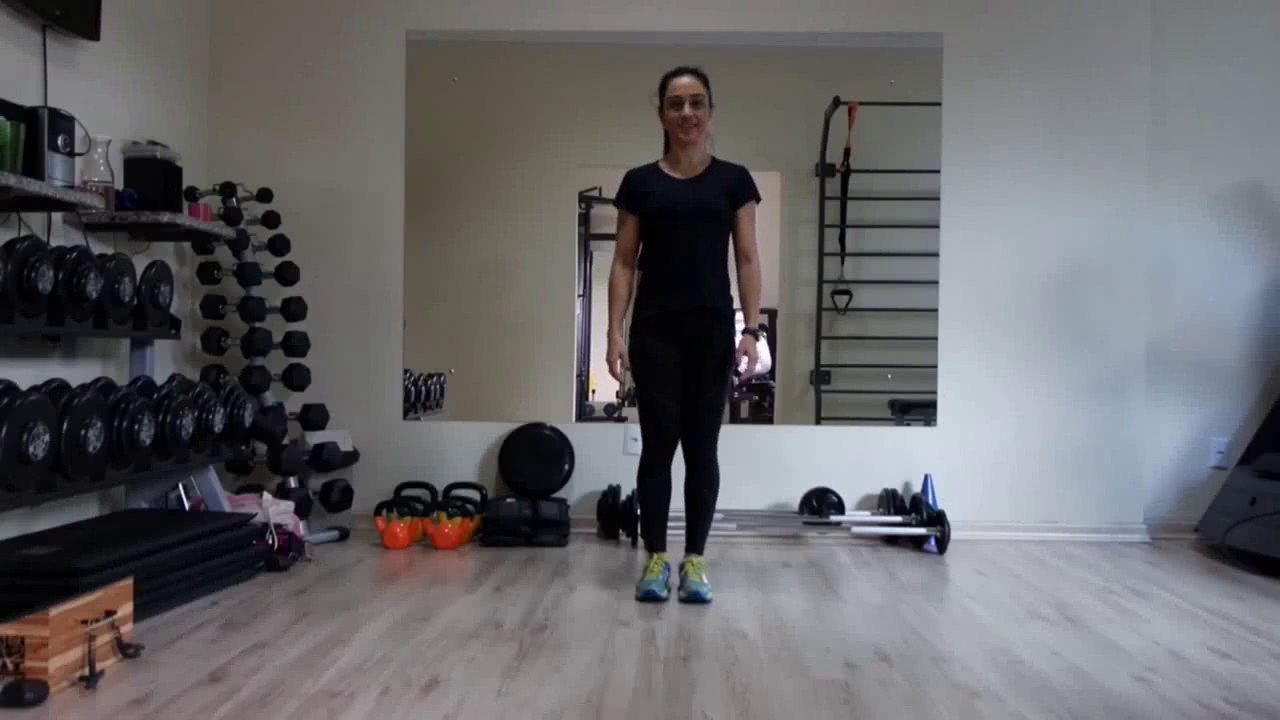 Vídeo de treino: Agachamentos: treino de pernas e glúteos. (Squats ...