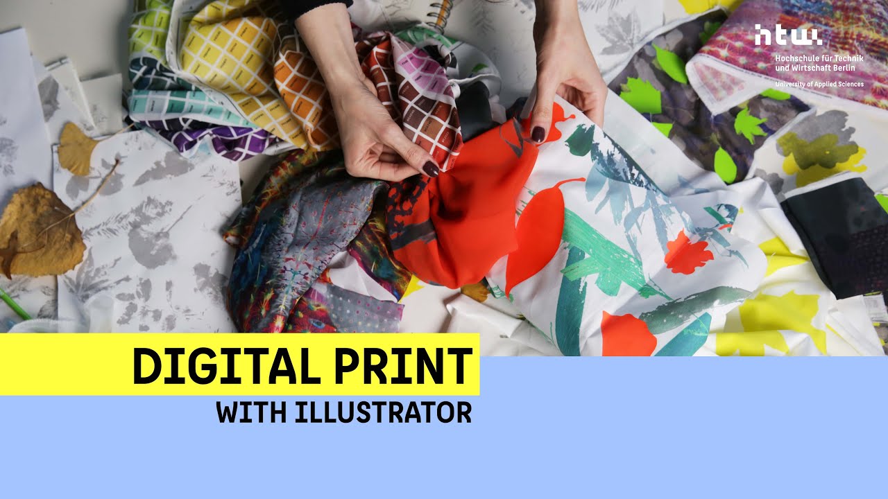 Digital Print with Illustrator - YouTube