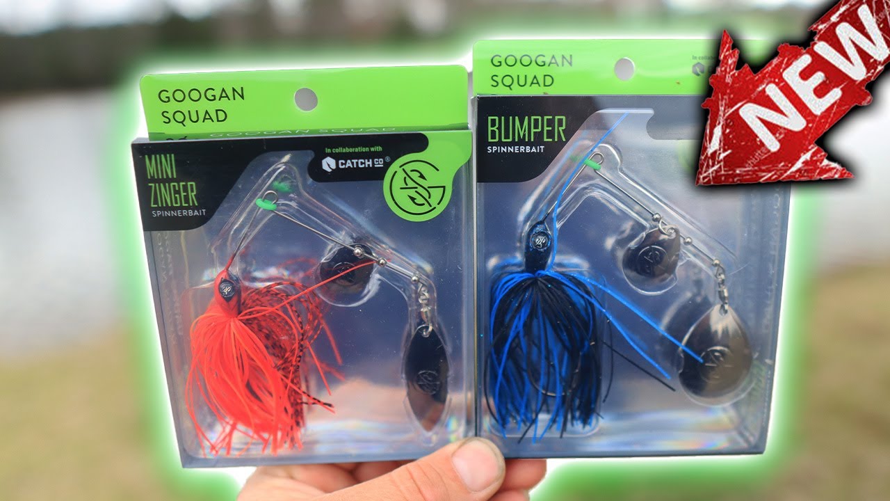 NEW Googan Squad Flamin Hot Mini Zinger Spinnerbait and Bumper ...