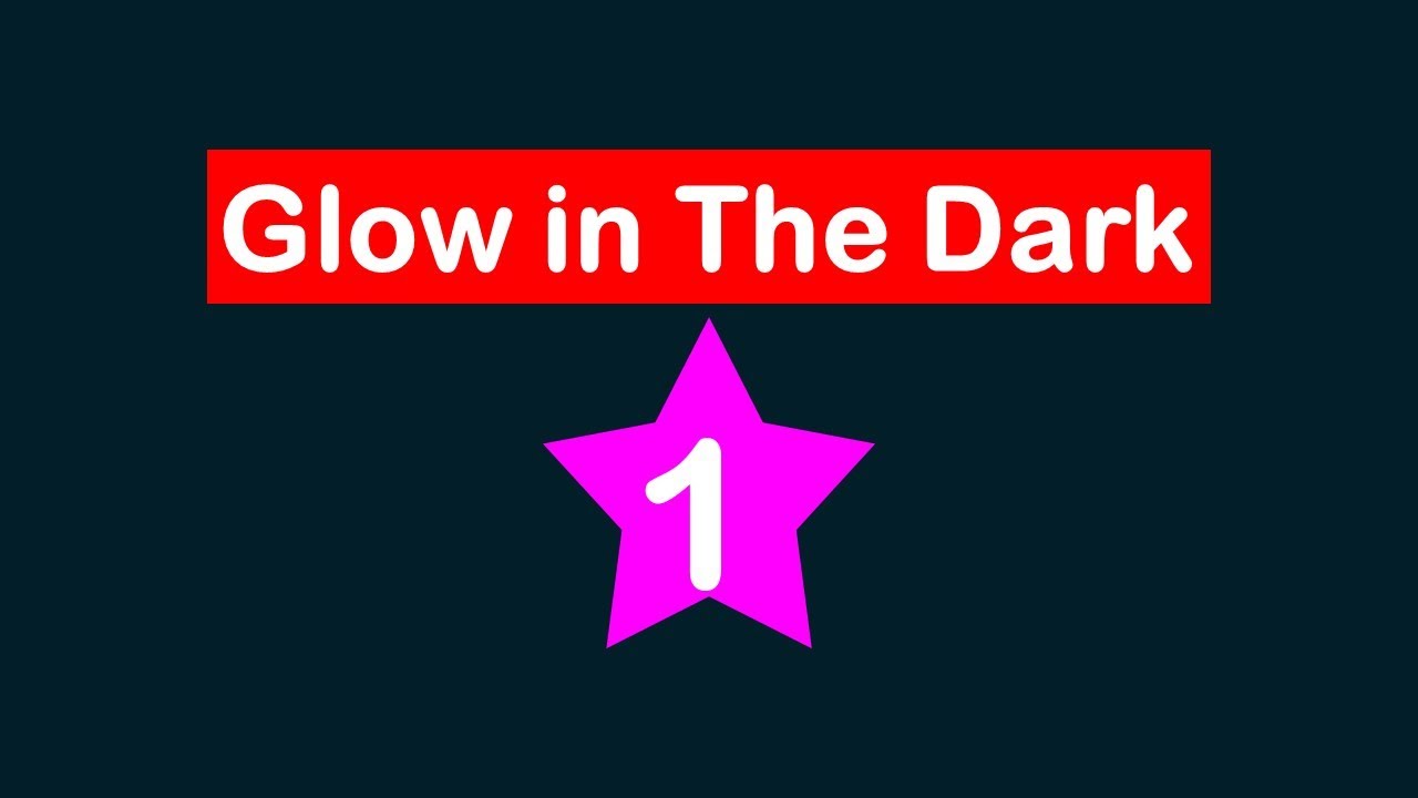 Desain Slide 6 Step Glow in The Dark di Powerpoint - YouTube