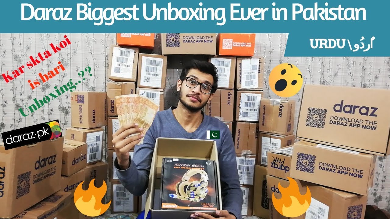 #Daraz.pk50MysteryBoxUnboxing | Biggest Unboxing Ever Part #2 | Daraz ...