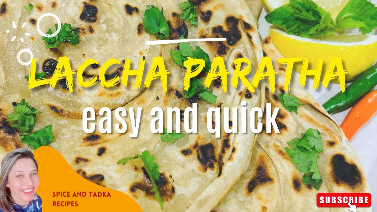 Laccha Paratha Recipe | How to make Laccha Paratha at Home | Spice and ...
