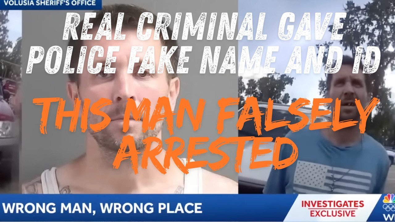 Real criminal gave police fake name and id leading to false arrest of ...