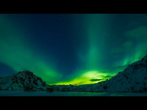 Kuzey Işıkları İle Rahatlatıcı Müzik - Çalışma, Konsantrasyon ve Rahatlama için Sakin Ortam Müziği