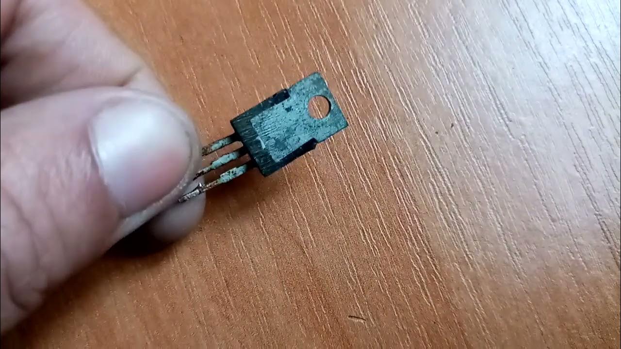 КТ805БМ транзистор з золотом СССР - YouTube
