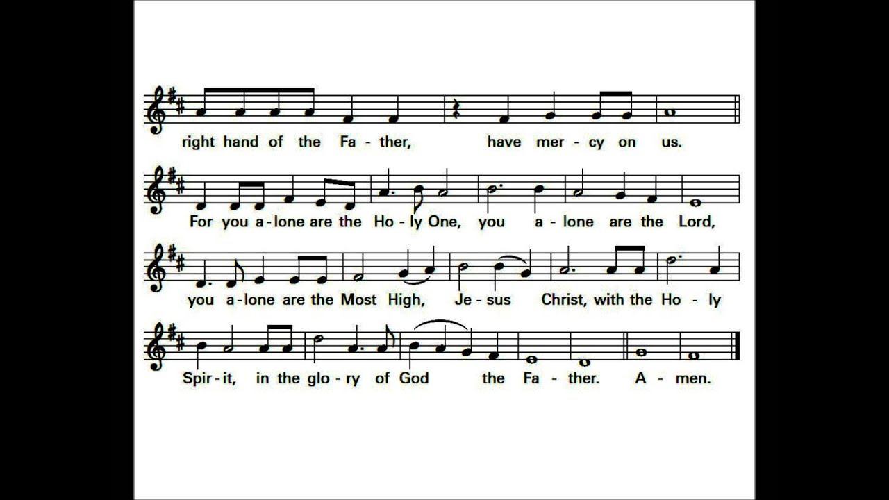 Gloria Heritage Mass revised - YouTube